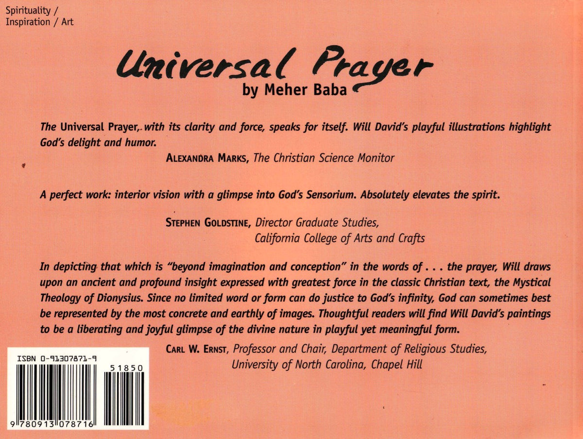 Universal Prayer by Meher Baba, Illustrated – Meher Baba Books